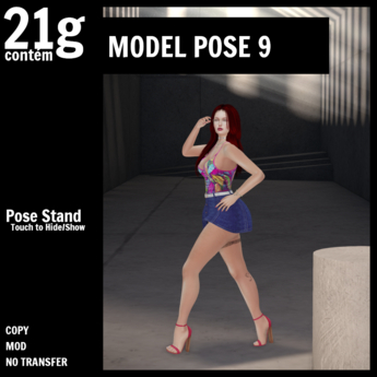 Second Life Marketplace - 21g - Model Pose 9